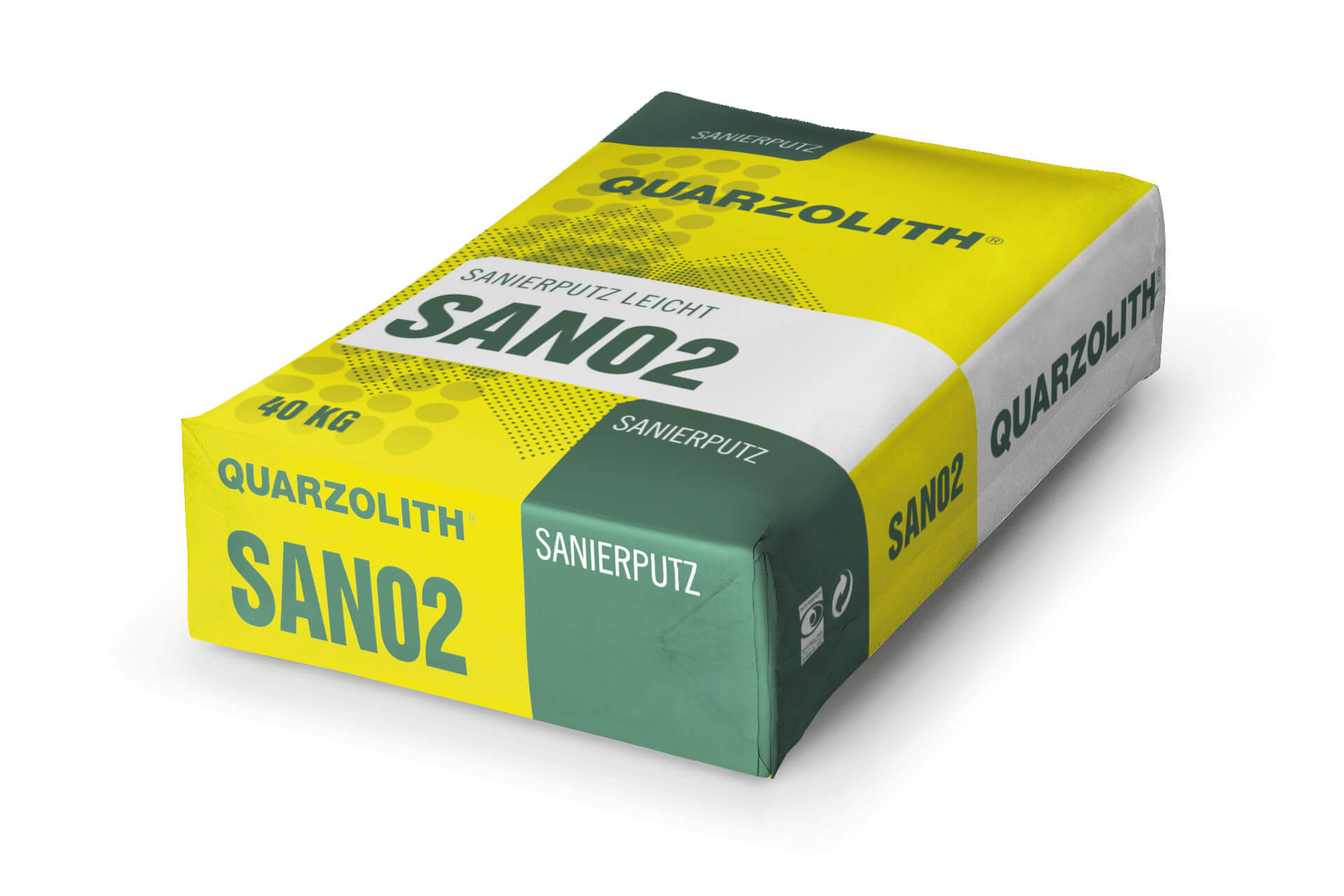 SAN02 Sanierputz Leicht • Quarzolith Bauprodukte